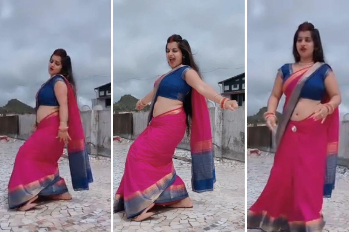 Pawan Singh Gana: Shivani Singh again did a ruckus dance on Pawan Singh ...