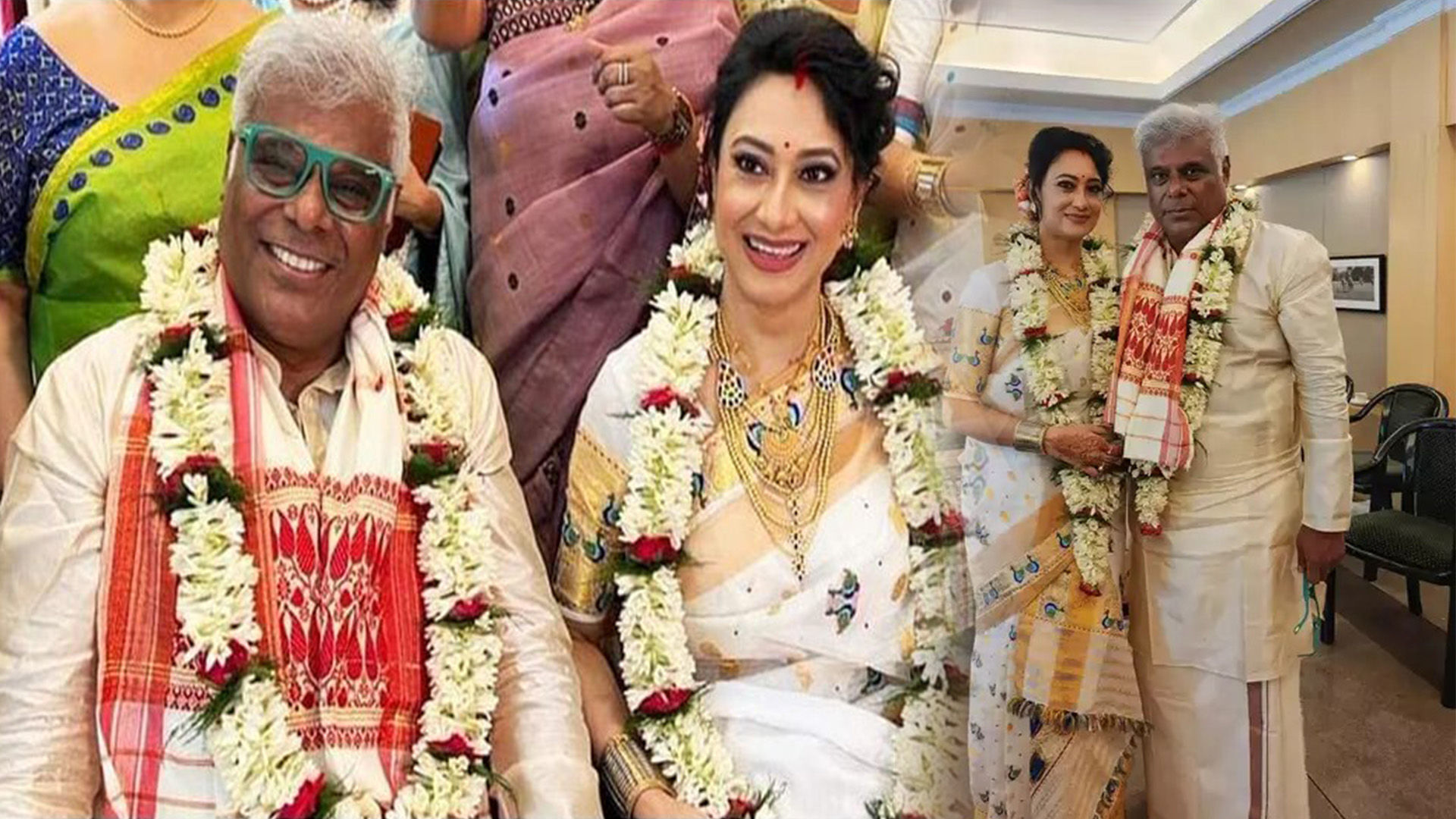 Ashish Vidyarthi gets married again, ties the knot with Rupali Barua at 60 | 60 साल की उम्र में ...